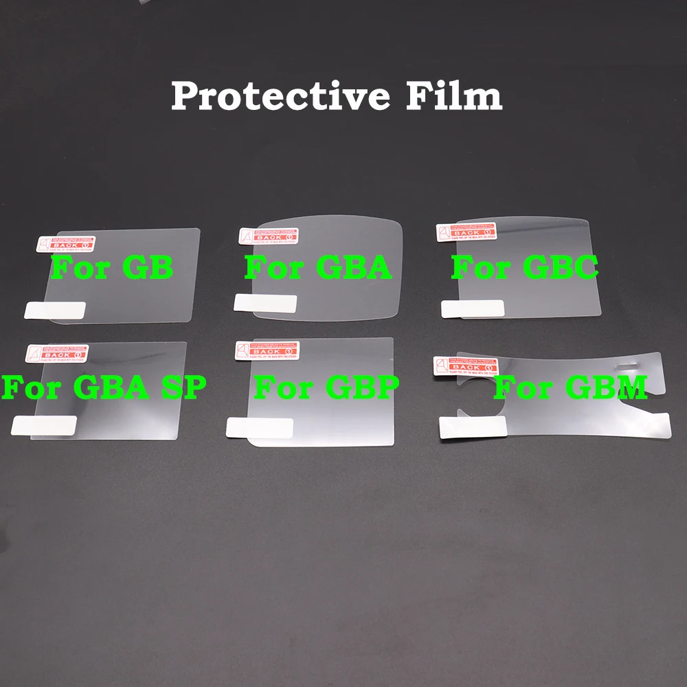 Plastic-Clear-Protective-Film-Screen-Lens-Cover-Protector-For-Gameboy ...