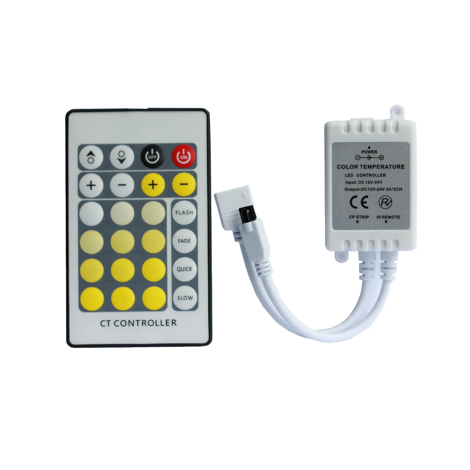 High-quality-IR-24-key-CCT-adjustment-LED-controller-color-temperature ...