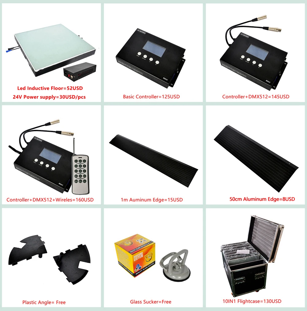 Inductive Dance Floor By Touch Screen | Tiptoplight