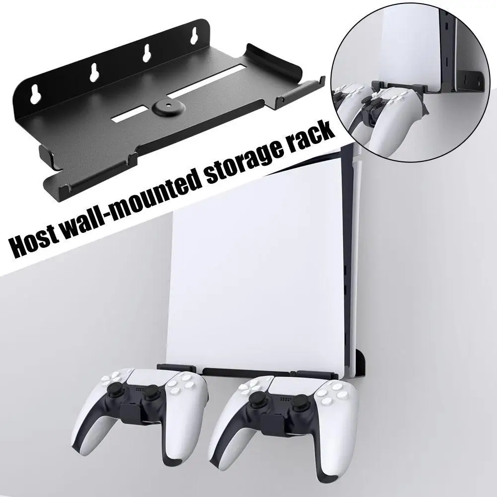 For-Ps5-Slim-Host-Wall-Mount-Bracket-For-Playstation5-Slim-Console-Wall ...