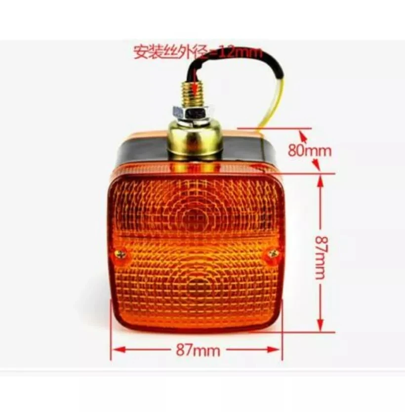 1pc-Brand-New-12V-Forklift-Warning-Double-sided-Turn-Signal-Brake-Front ...