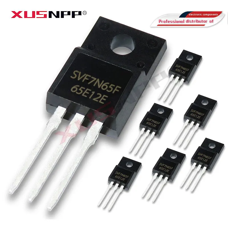 10pcs SVF12N65F SVF12N65 TO-220F SVF7N65F SVF4N65F SVF3N80F SVF4N60F ...