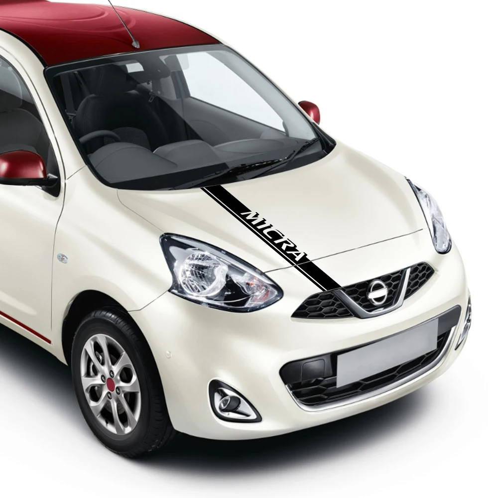 Car-Exterior-Hood-Bonnet-Cover-Engine-Sticker-Reflective-Vinyl-Decals ...