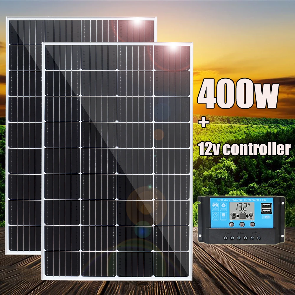 400w 200w 150w glass solar panel aluminum frame photovoltaic panel ...