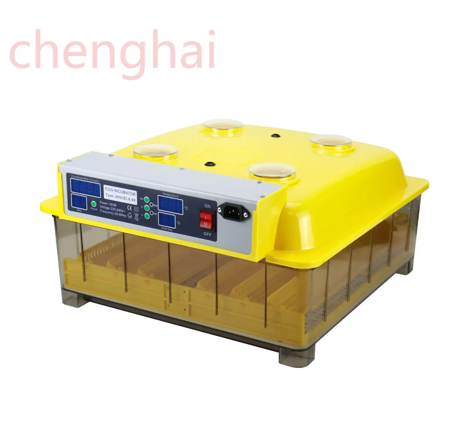 Janoel-Factory-supply-automatic-48-egg-incubator-laboratory-ABS-PC ...