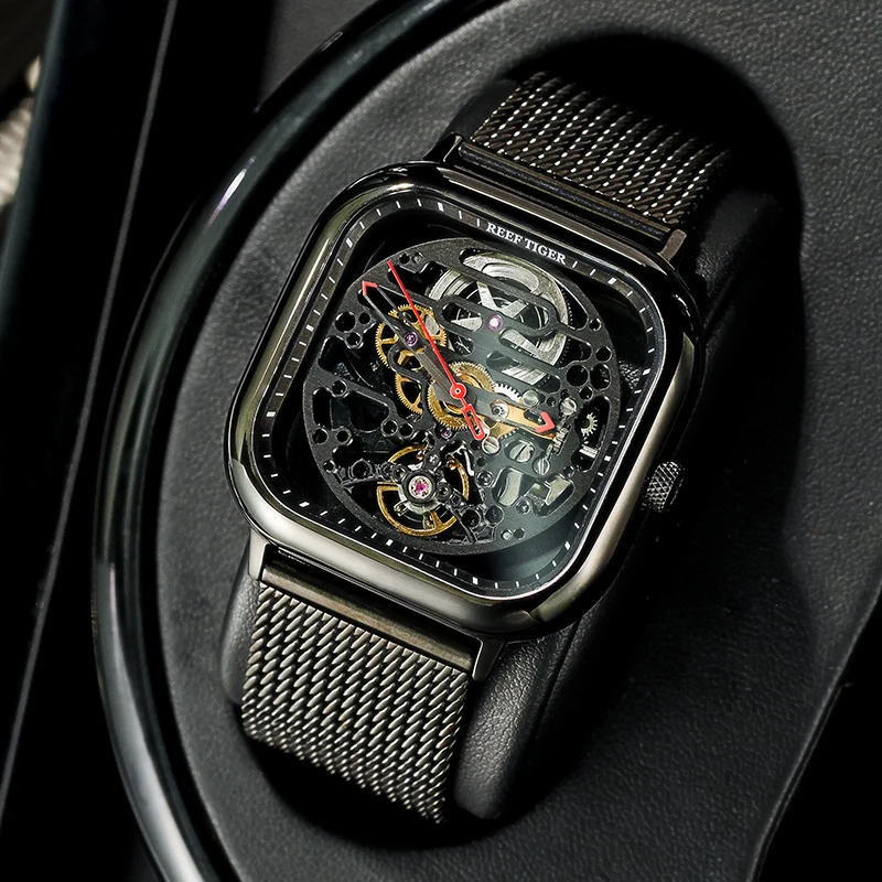 Reef-Tiger-RT-Top-Brand-Luxury-Watch-Men-Designer-Square-Watch ...