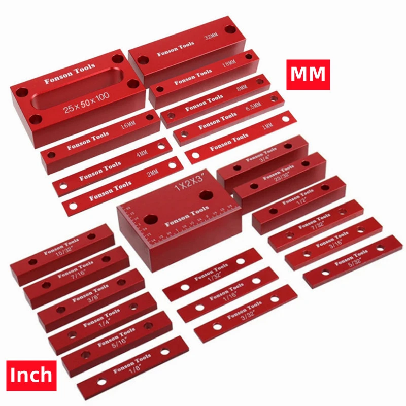 Woodworking Tools Table Saw | Table Saw Set Blocks Metric | Table ...