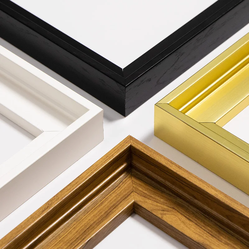 8 Colors Simple stylish art Plastic Floating Picture frame DIY Frame ...