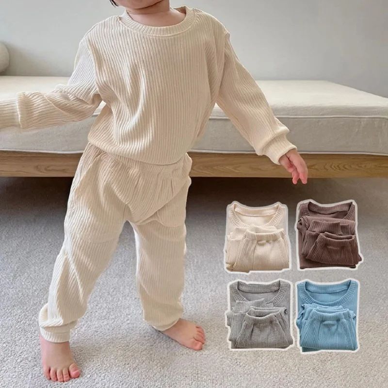 Cotton Two-piece Set | Cotton Home Outfits | Cotton Clothes Sets | Baby ...