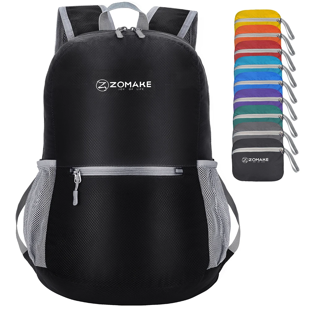 ZOMAKE-Ultra-Lightweight-Backpack-Packable-Small-Water-Resistant-Travel ...