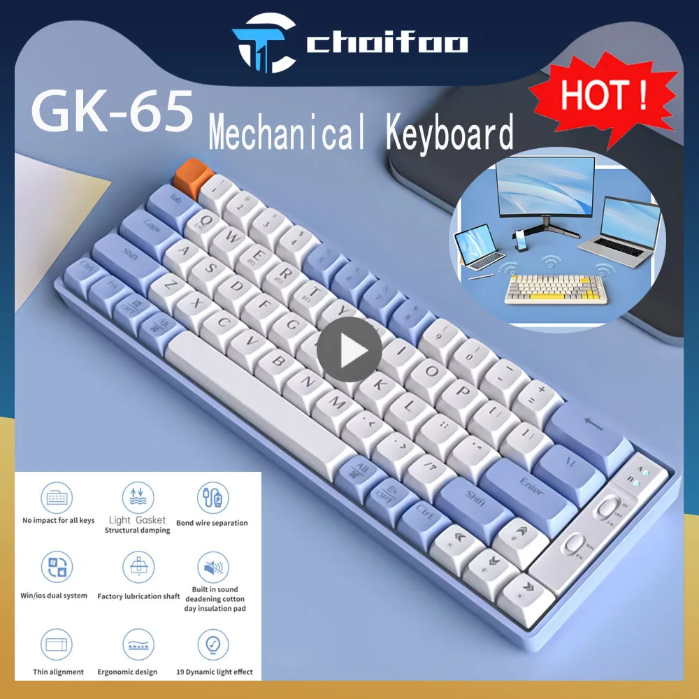 Langtu GK65 Review Budget Mechanical Keyboard, 40% OFF