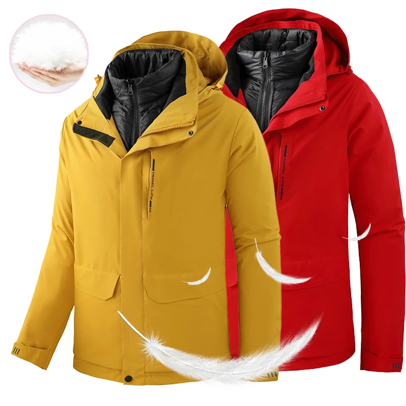 Winter-Men-And-Women-Warm-Waterproof-Windproof-Ski-Suit-Snow-Jacket-for ...
