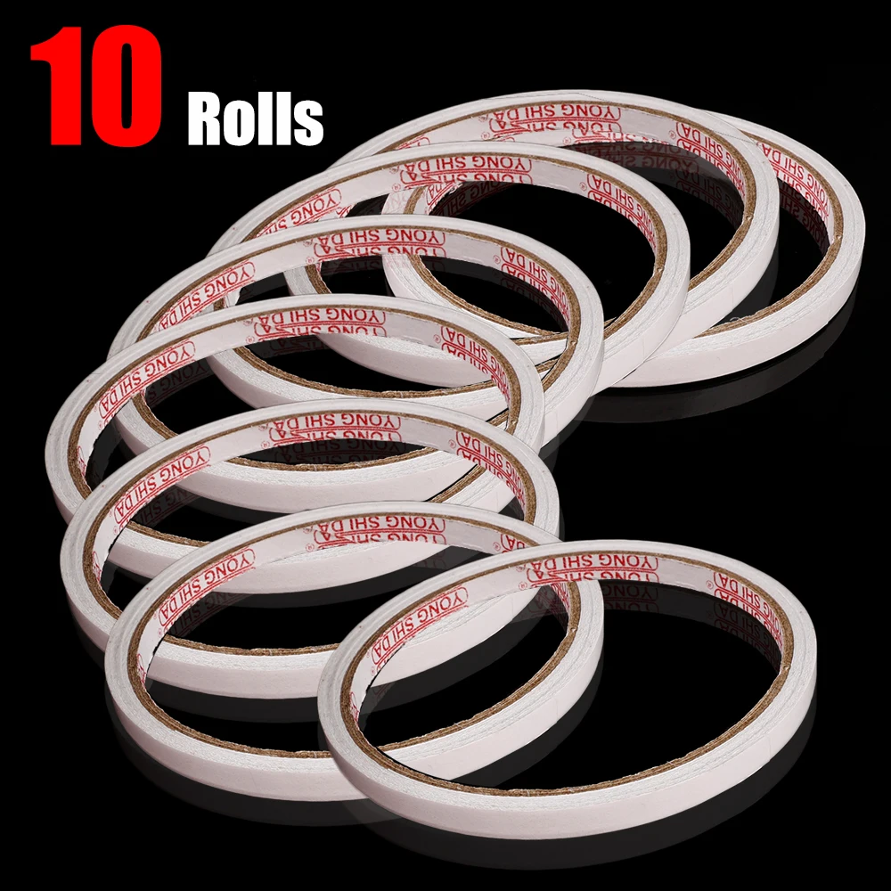 Double Faced Adhesive Tape Paper | Double Sided Adhesive Stickers - 10 ...