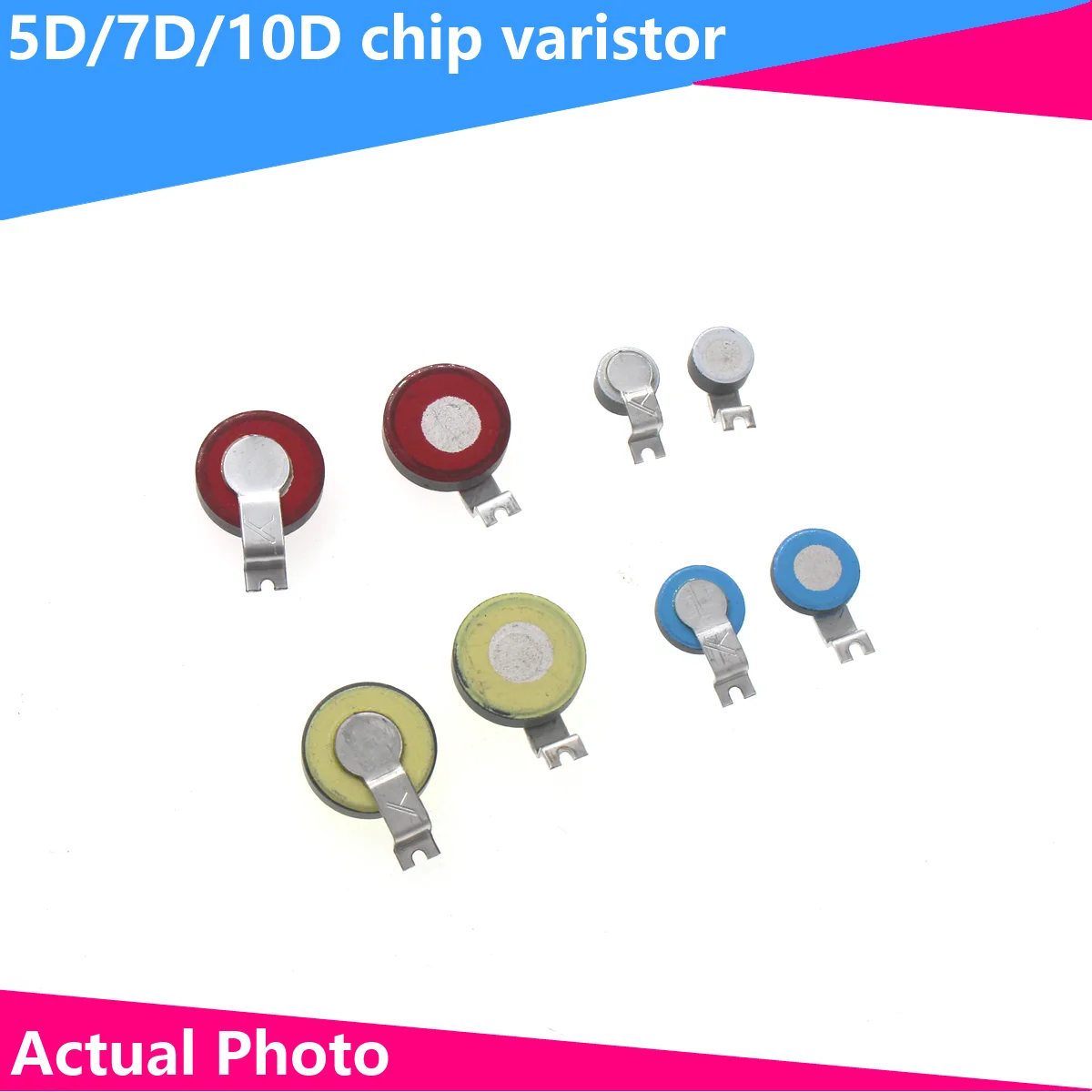 10PCS SMD varistor 5D/7D/10D electrostatic protector 271/471/511/561 ...