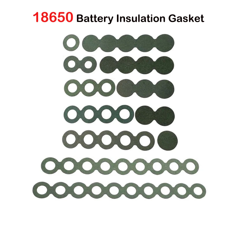 18650 Li-ion Battery Insulation Gasket Barley Paper Lithium Pack Cell ...