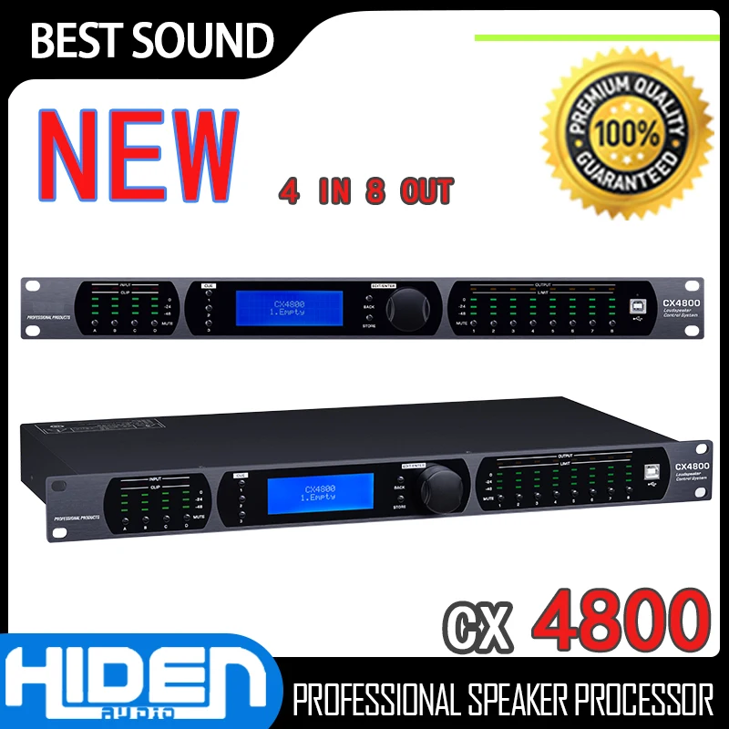 Driver-Rack-CX4800-4-In-8-Out-Stage-Audio-Processor-Original-Software-Pro-Professional-Speaker ...