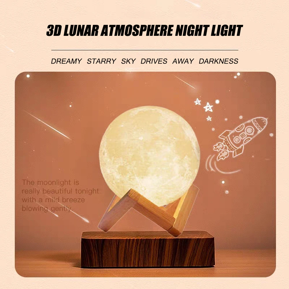 LED-Battery-Powered-Moon-Lamp-Night-Light-With-Stand-Fashion-Creative ...
