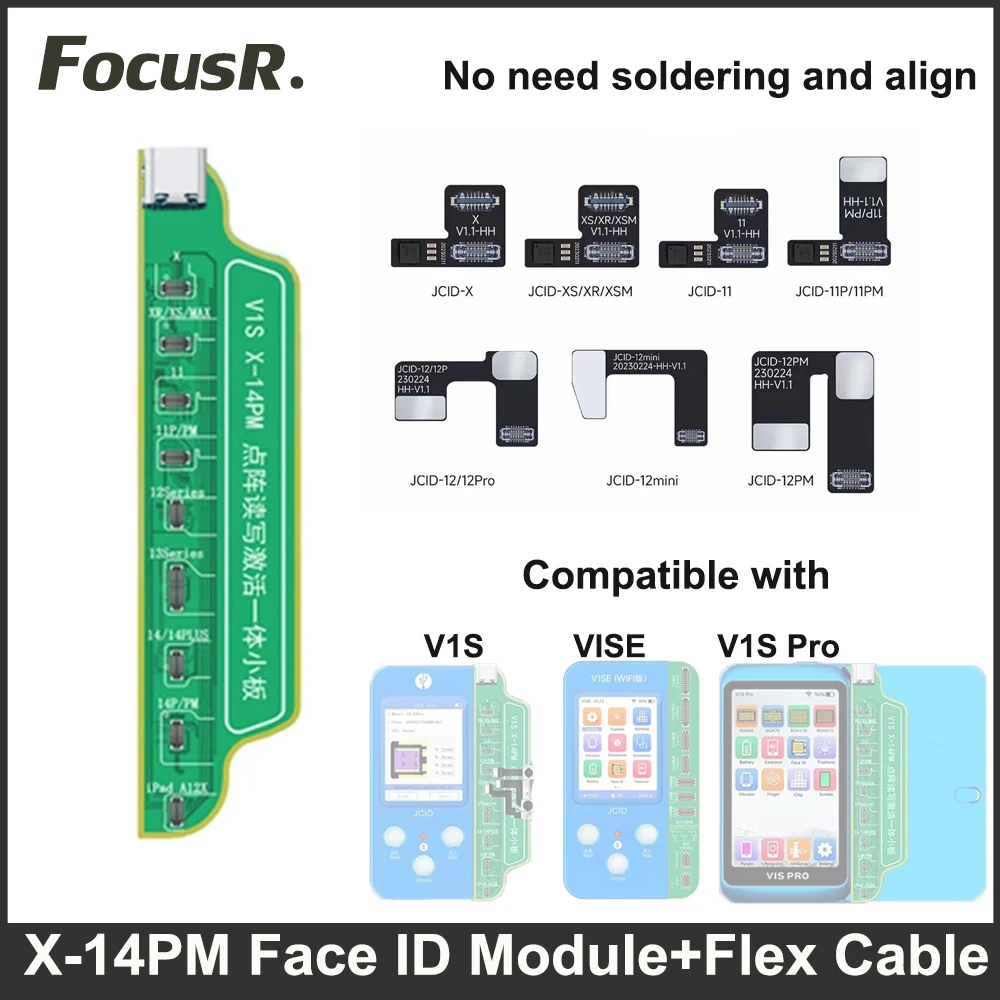 JCID-Face-ID-Repair-Flex-Cable-Non-removal-No-Need-Welding-For-iPhone-X ...