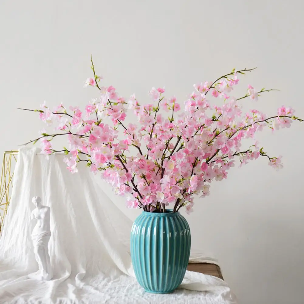 Pretty-Faux-Sakura-Branch-Fresh-keeping-Faux-Silk-Flower-Easy-Care-DIY ...