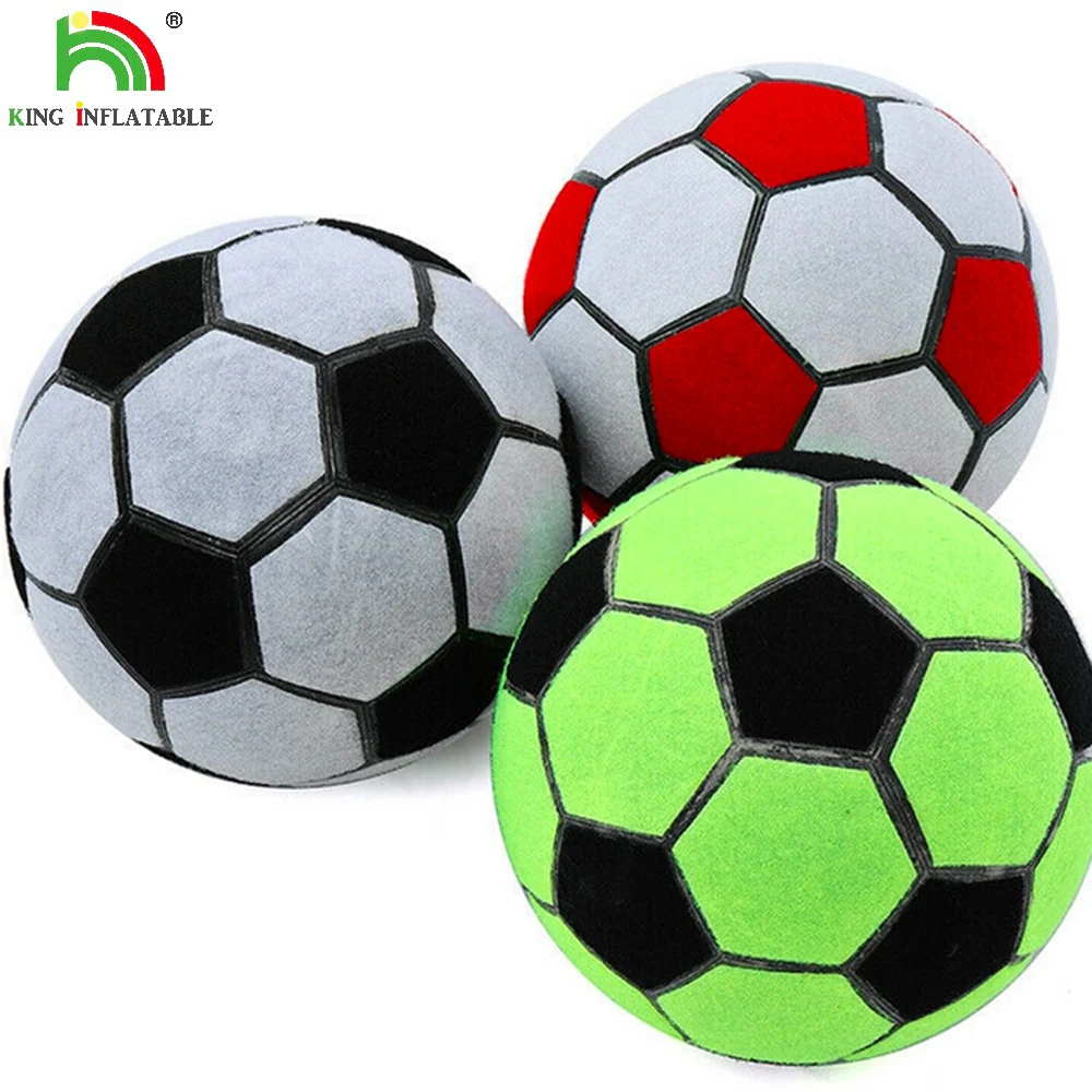 Sticky-Soccer-Ball-for-Foot-Kick-Dart-Games-Free-Hand-Pump-Outdoor ...