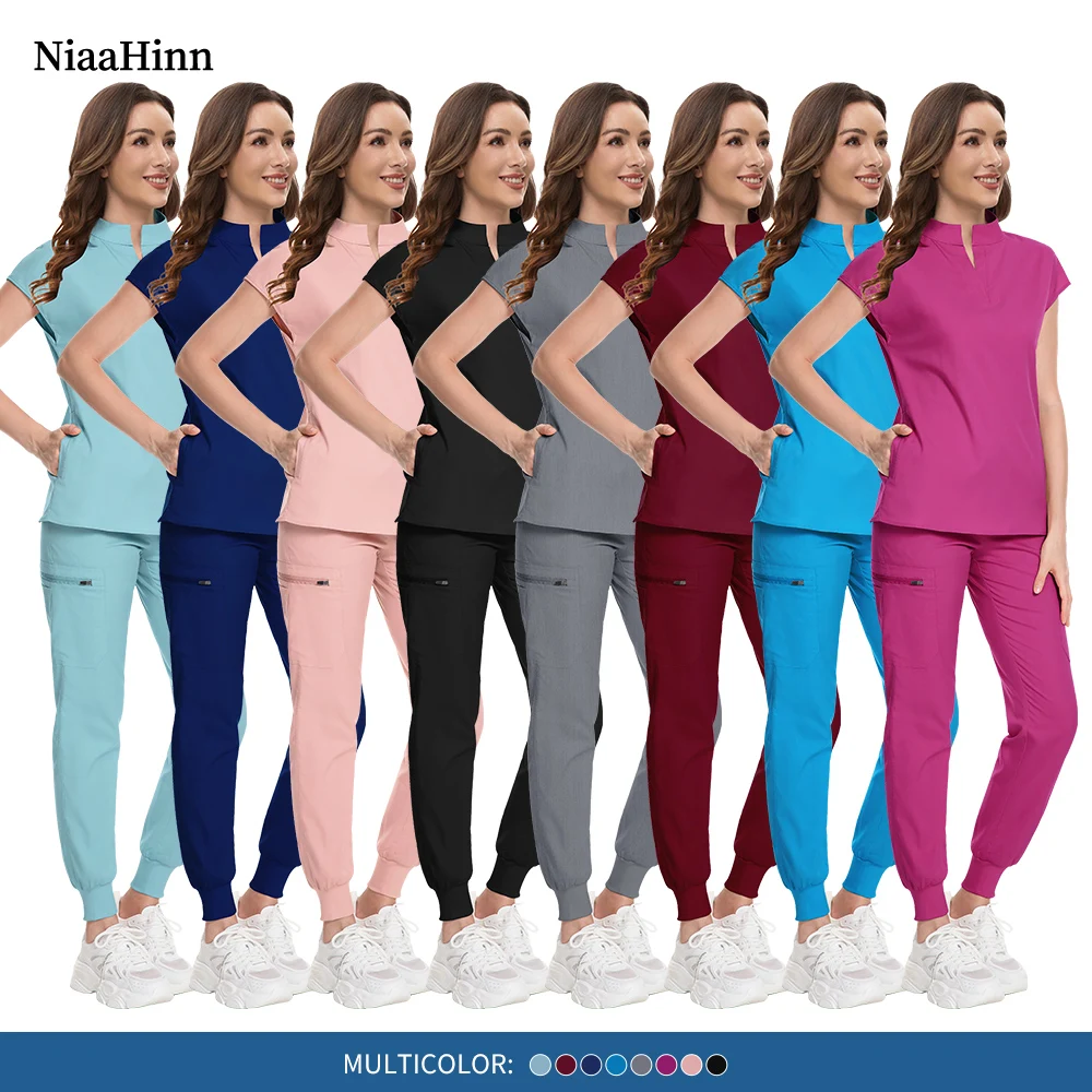 Dentist Work Clothes Woman Soft Medical Uniform Pet Hospital Workwear ...