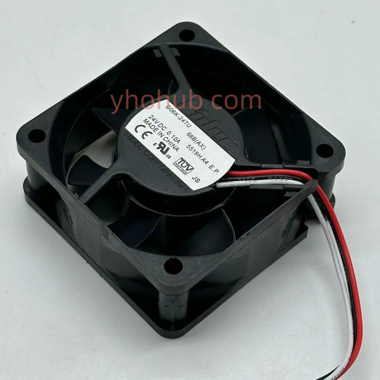 Серверный охлаждающий вентилятор Nidec D06K-24TU DC 24V 0.10A, 3 ...