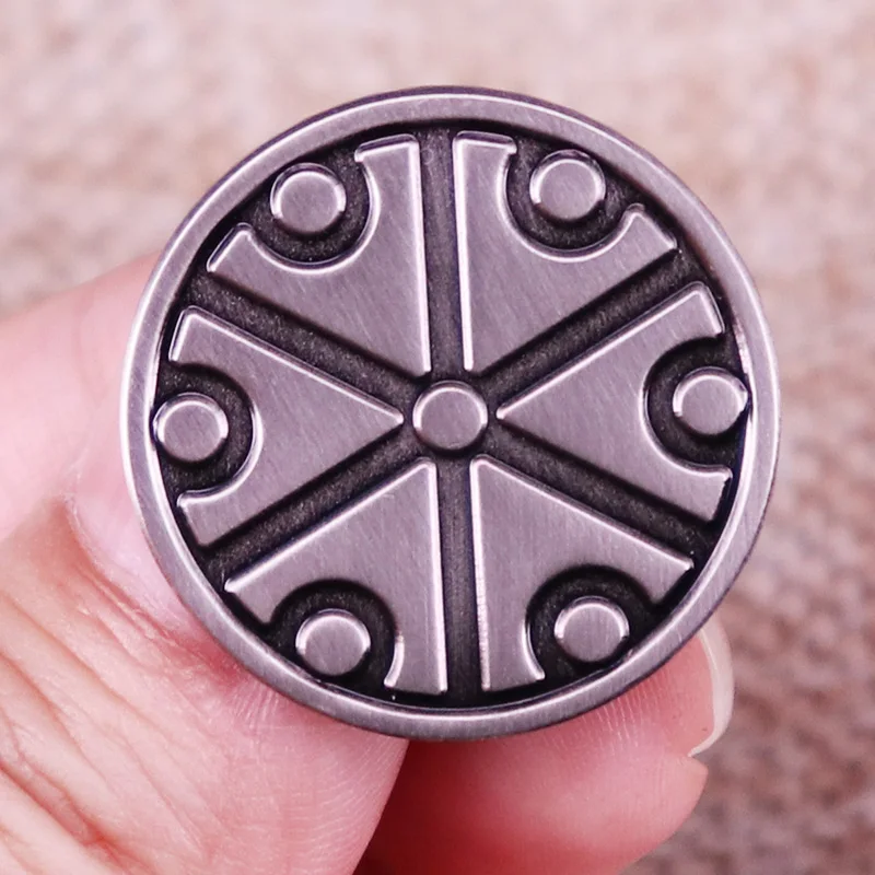 Slavic Mythology Thunder God Perun Symbol Enamel Pin Badge Brooch ...