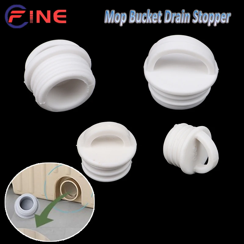 1Pc-Mop-Bucket-Drain-Stopper-Silicone-Water-Stopper-Scupper-Drain-Plug ...