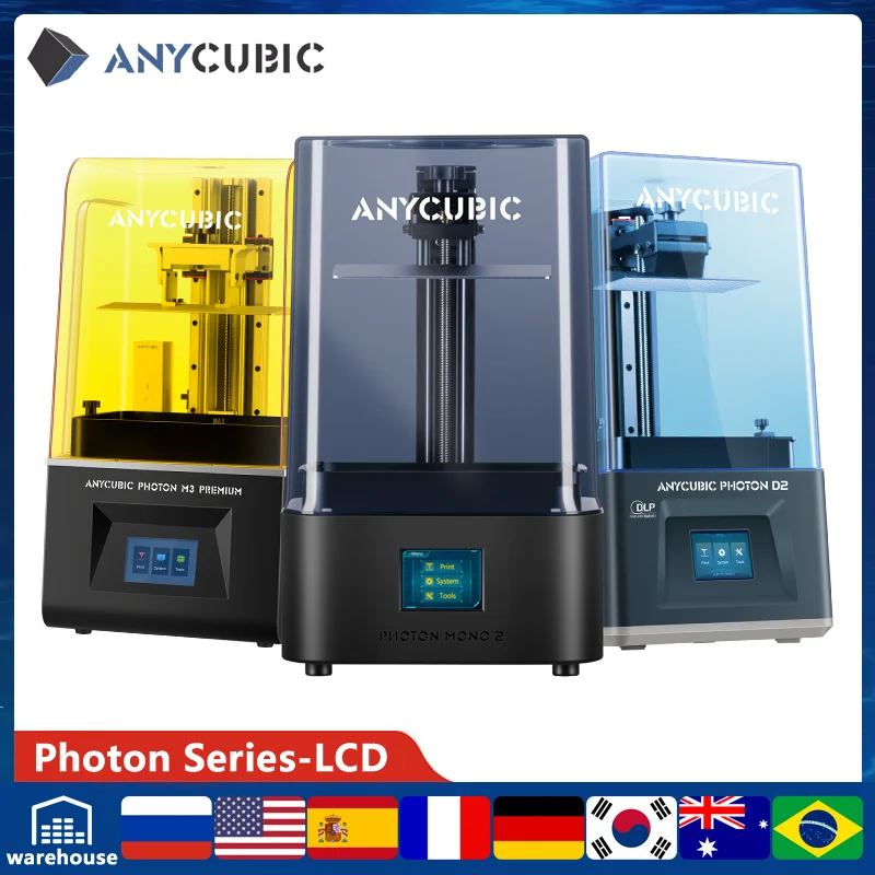 ANYCUBIC Photon Series Photon Mono 4K/Mono X2/Mono X 6K/M3 Max UV Resin ...