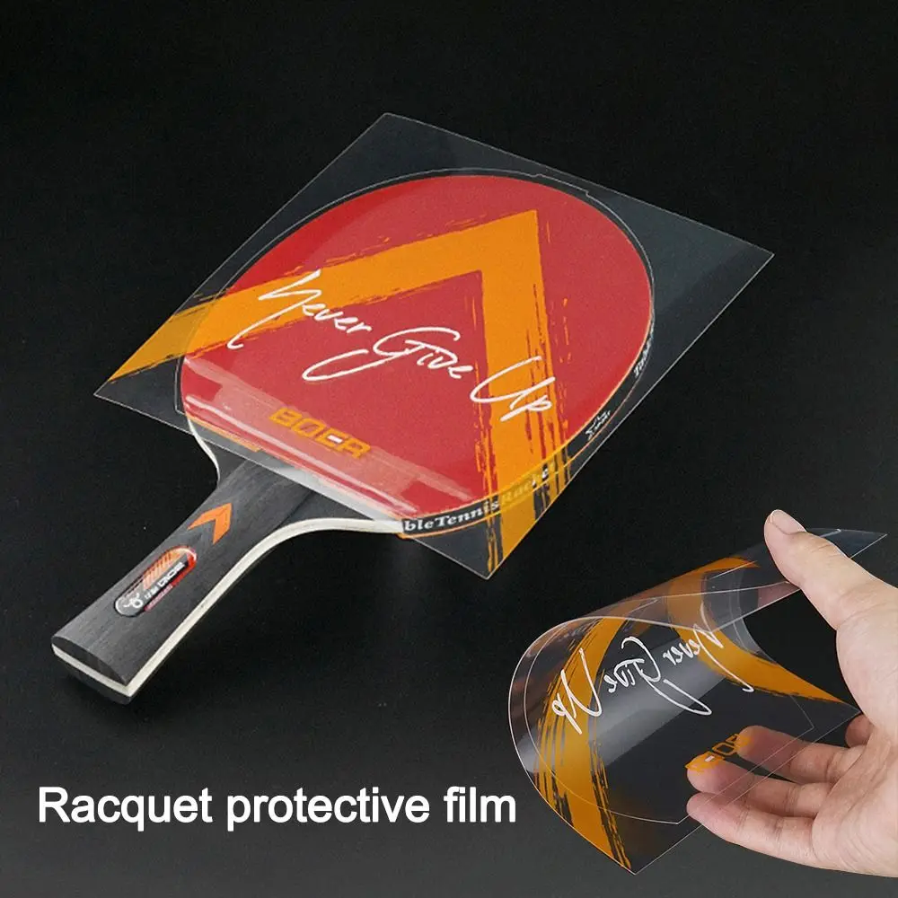 Ping-Pong-Racket-Protective-Film-Sticky-Transparent-Maintenance-Cover ...