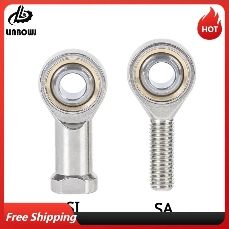 Rod End Spherical Bearings 5mm6mm8mm10mm12mm/ Male/Female SA SI T/K POSA8 PHSA8 Ball Joint ...