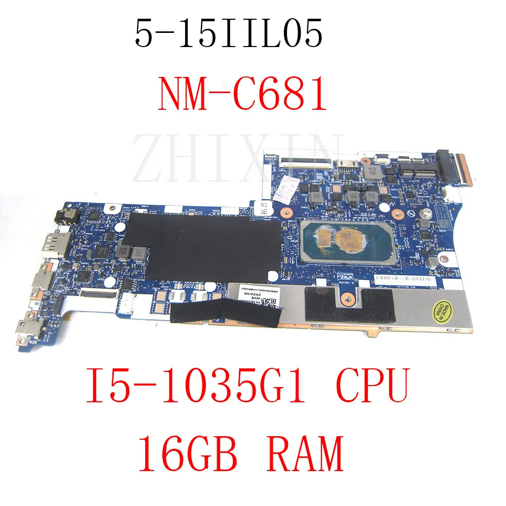 yourui-For-Lenovo-Ideapad-5-15IIL05-Laptop-Motherboard-With-I5-1035G1 ...