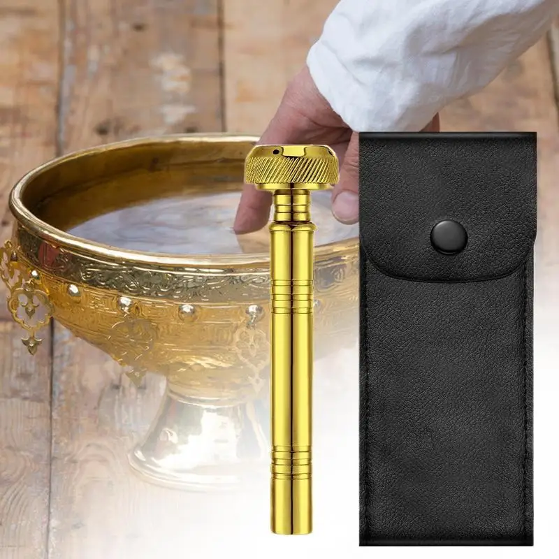Pocket Holy Water Sprinkler With Storage Bag Religious Pocket ...