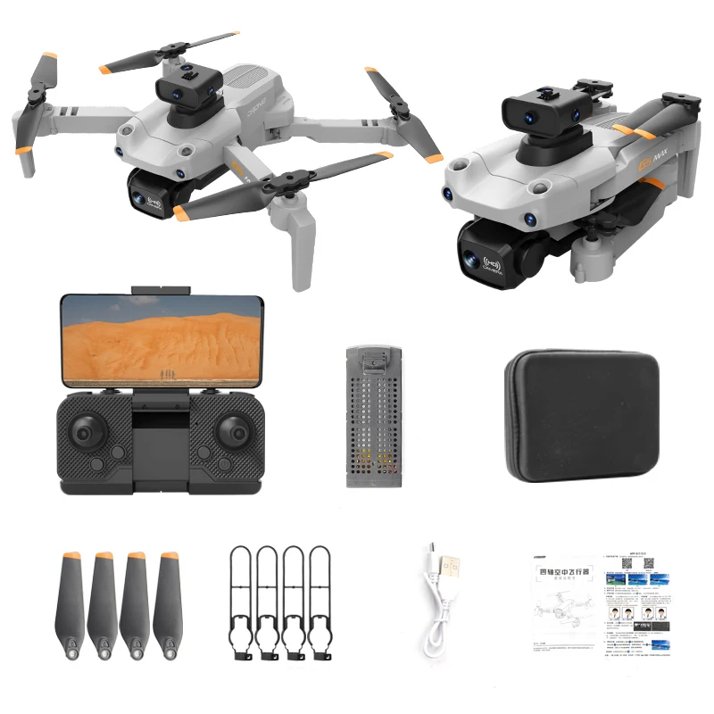 Global Drone GD89 PRO PLUS 5G WiFi FPV with 4K ESC HD Camera 720 Infrared Flow Foldable RC Drone Quadcopter RTF