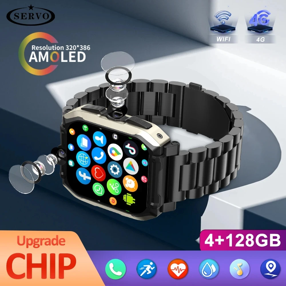 4G-128GB-Smart-Watch-SIM-Card-Android-HD-Camera-Men-Women-Set-GPS ...