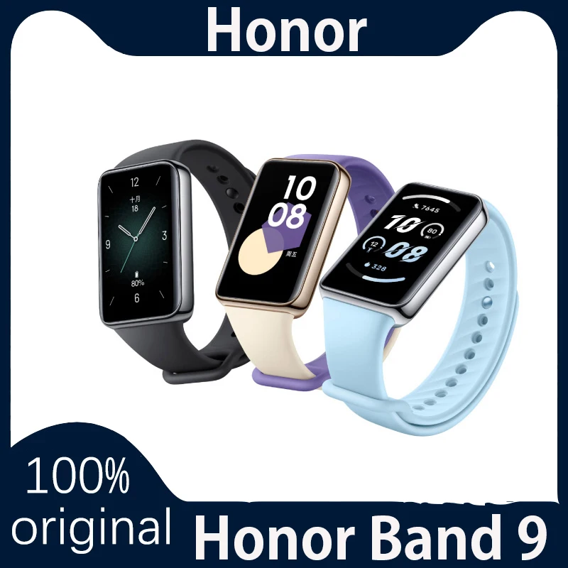 Honor-pulsera-inteligente-Band-9-dispositivo-resistente-al-agua-hasta ...