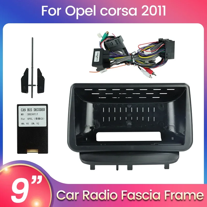 Car-Multimedia-Radio-Automotive-Center-Console-9-Inch-Face-Plate-Bezel ...