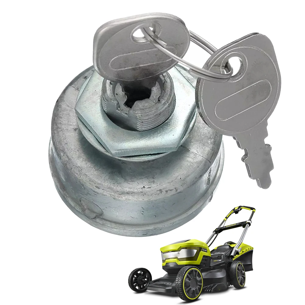 Lawn-Mower-Ignition-Switch-with-Key-Metal-Ignition-Lawn-Mower-Start ...