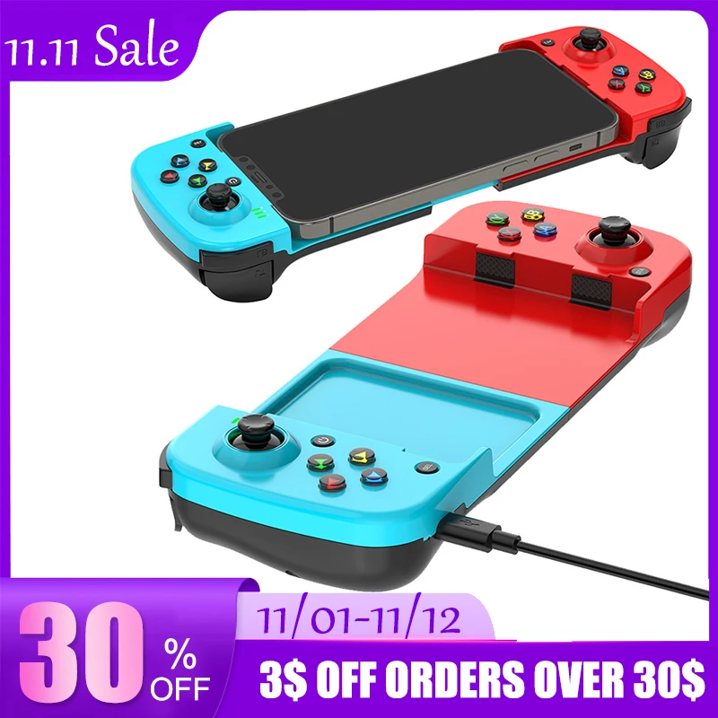 Wireless Bluetooth Game Controller Telescopic Gamepad Joystick For ...