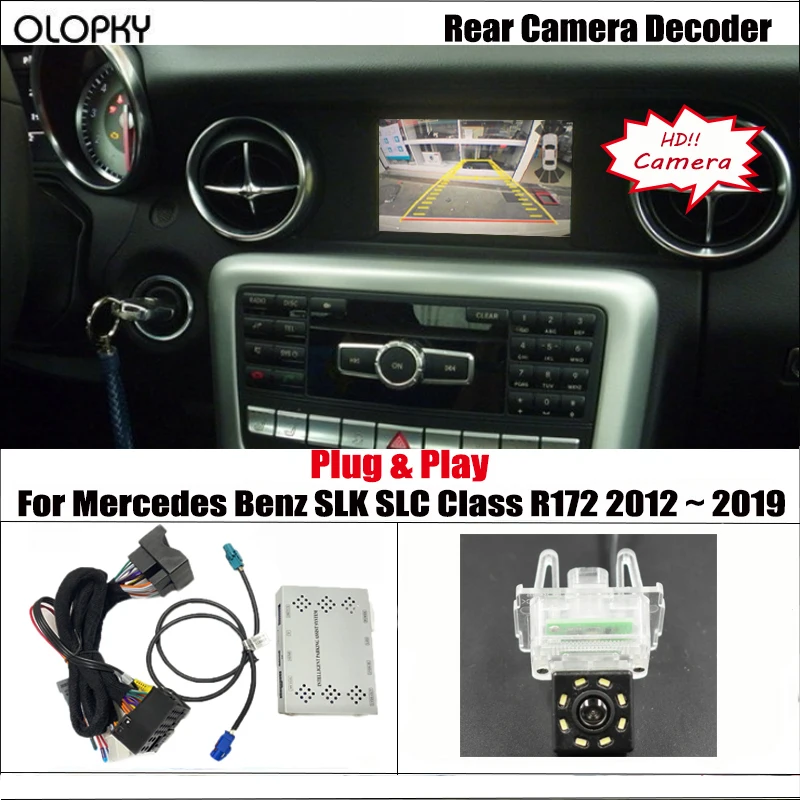 For-Mercedes-Benz-SLK-SLC-Class-R172-2012-2019-HD-Rear-View-Backup ...