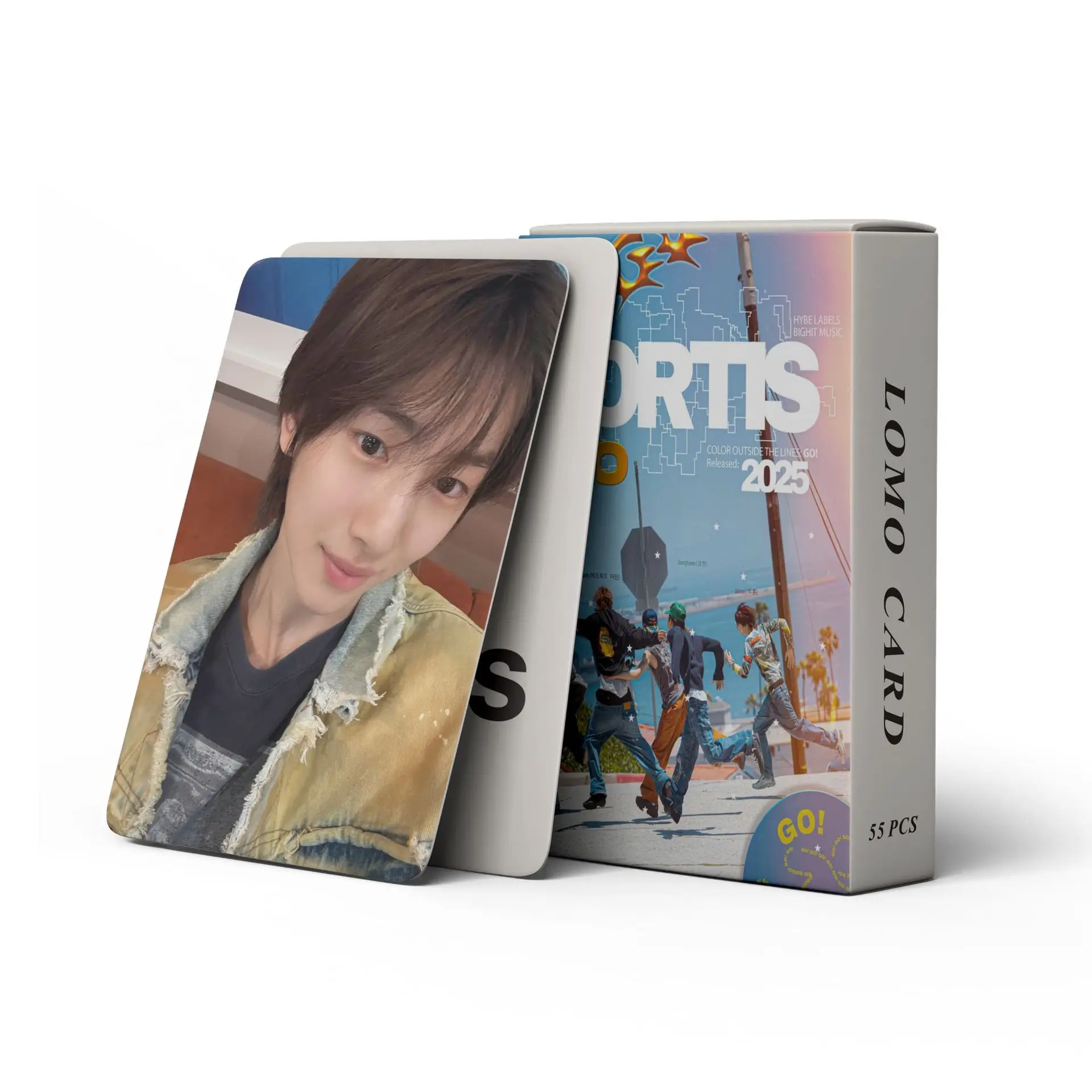 55pcs CORTIS MARTIN COLOR OUTSIDE THE LINES lomo Star Photocards Photo ...