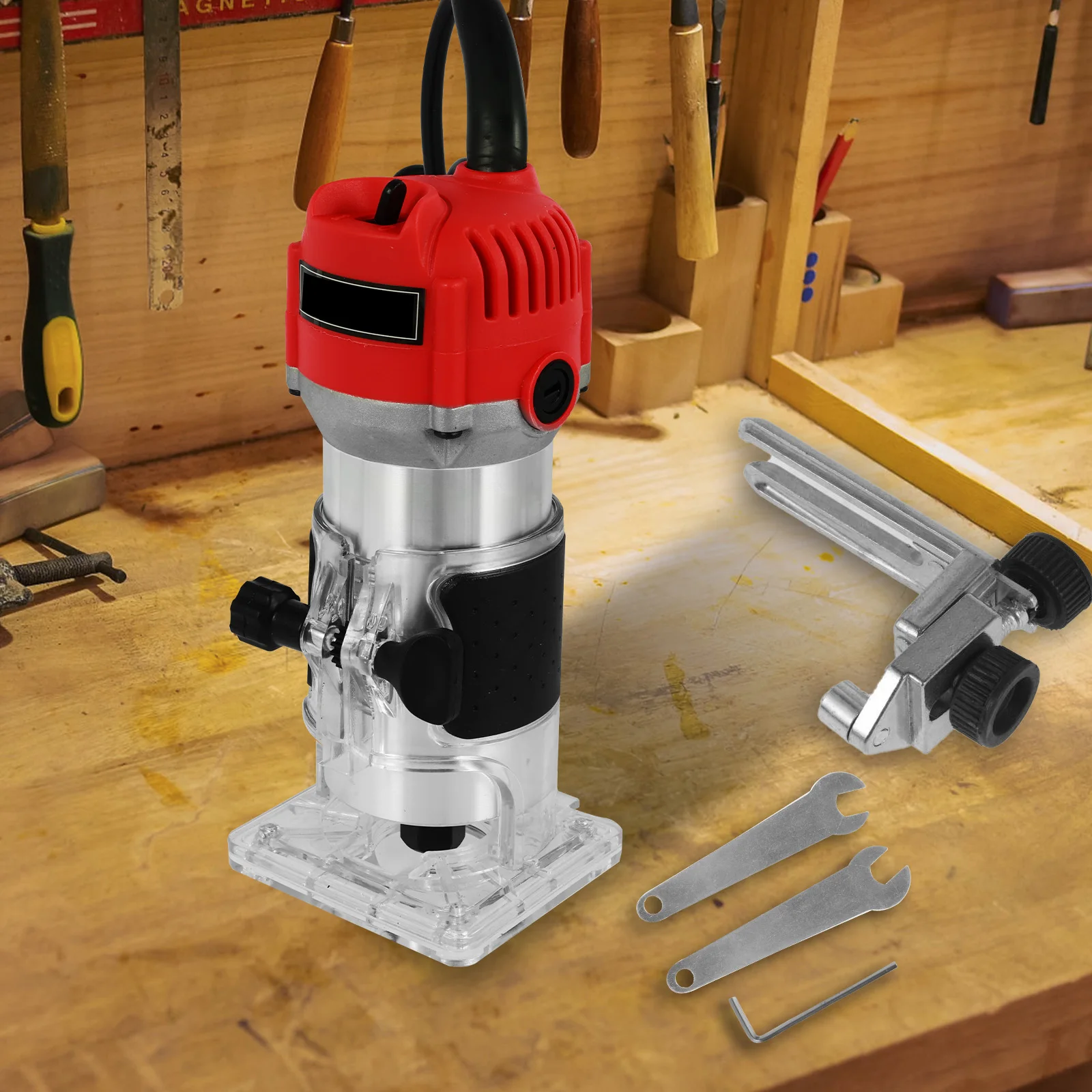 Electric-Router-Tool-220V-Sturdy-Wood-Trimer-Router-33000RPM ...