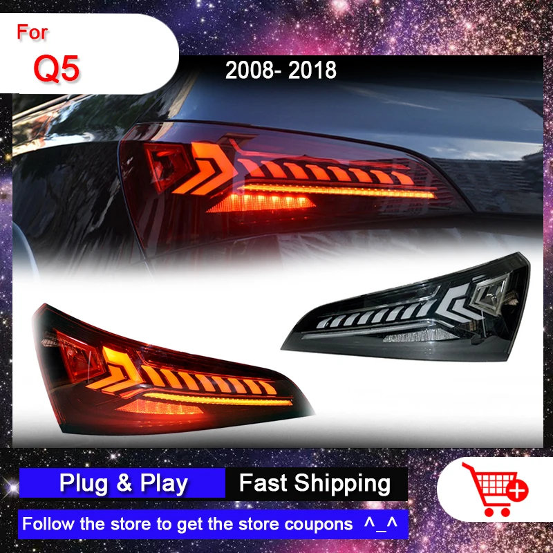 New-Style-Tail-Lights-for-AUDI-Q5-2009-2018-Taillights-Rear-LED-DRL ...