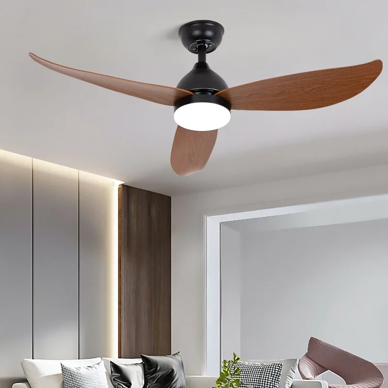 Nordic-Restaurant-Fan-Light-New-Minimalist-Home-Living-Room-Ceiling-Fan ...