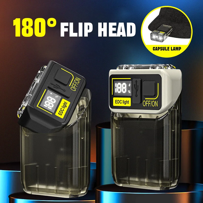 Warsun-Portable-Mini-Keychain-Light-LED-High-Bright-Flashlight-Dual ...