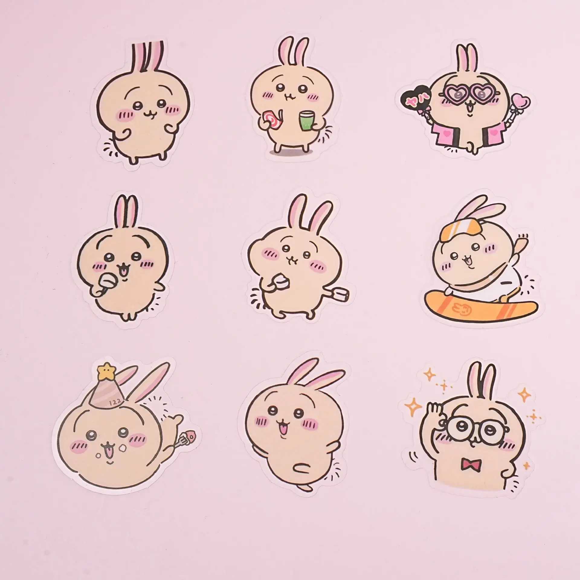 Chiikawa Transparent Stickers for Decoration on Luggage or Handbook ...