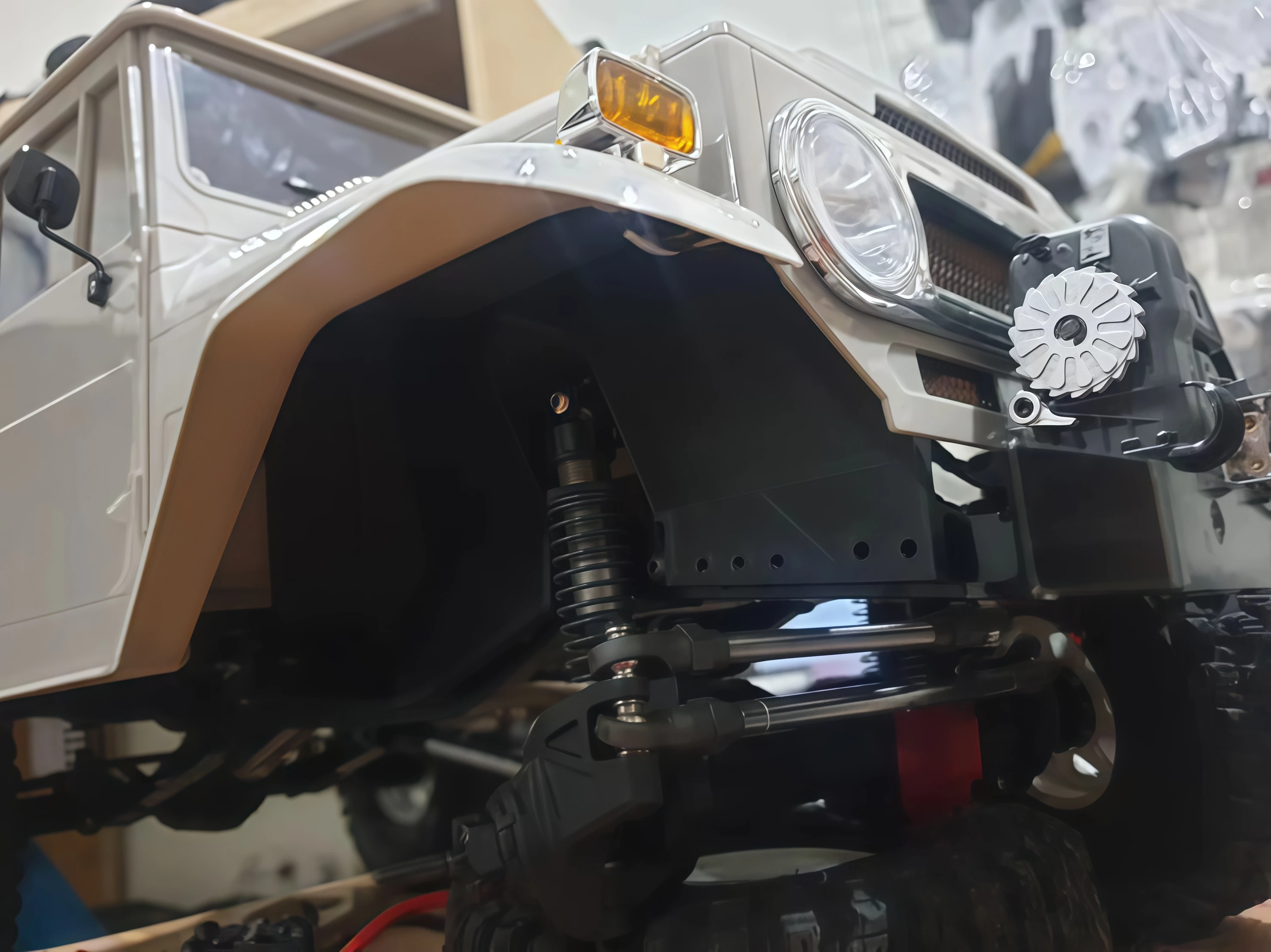 3D Printed Front Inner Fender for RC4WD Cruiser FJ40 RC Body 1/10 Scale ...