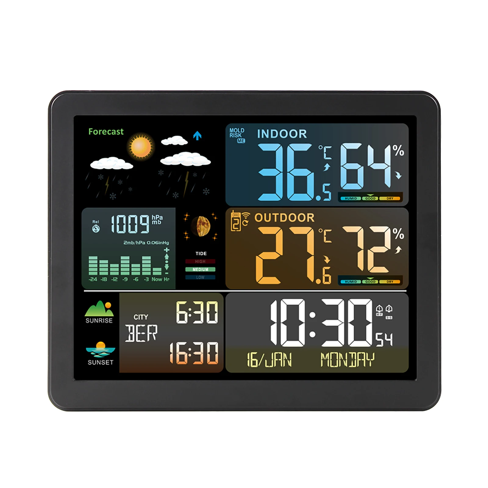 FJ3566M-Multifunctional-Weather-Station-Temperature-Humidity-Meter-Moon ...