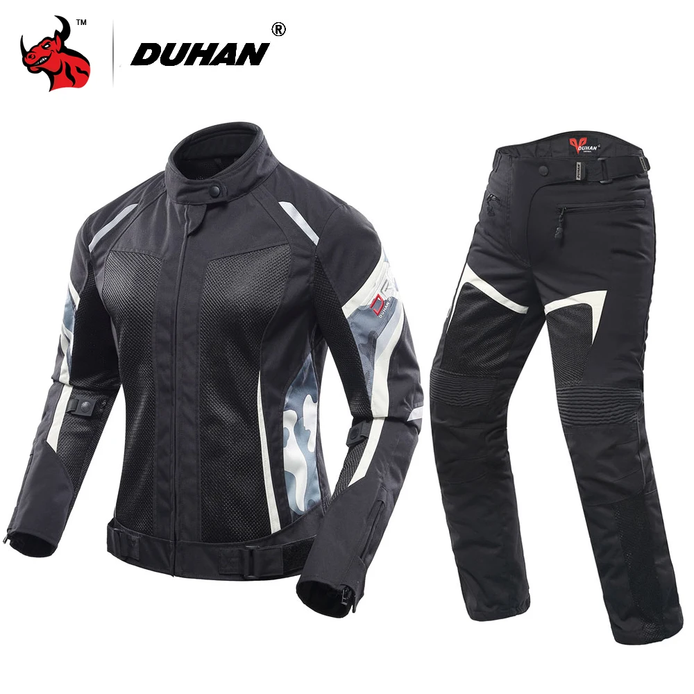 DUHAN-Motorcycle-Jacket-Summer-Women-CE-Certified-Protectors-Breathable ...