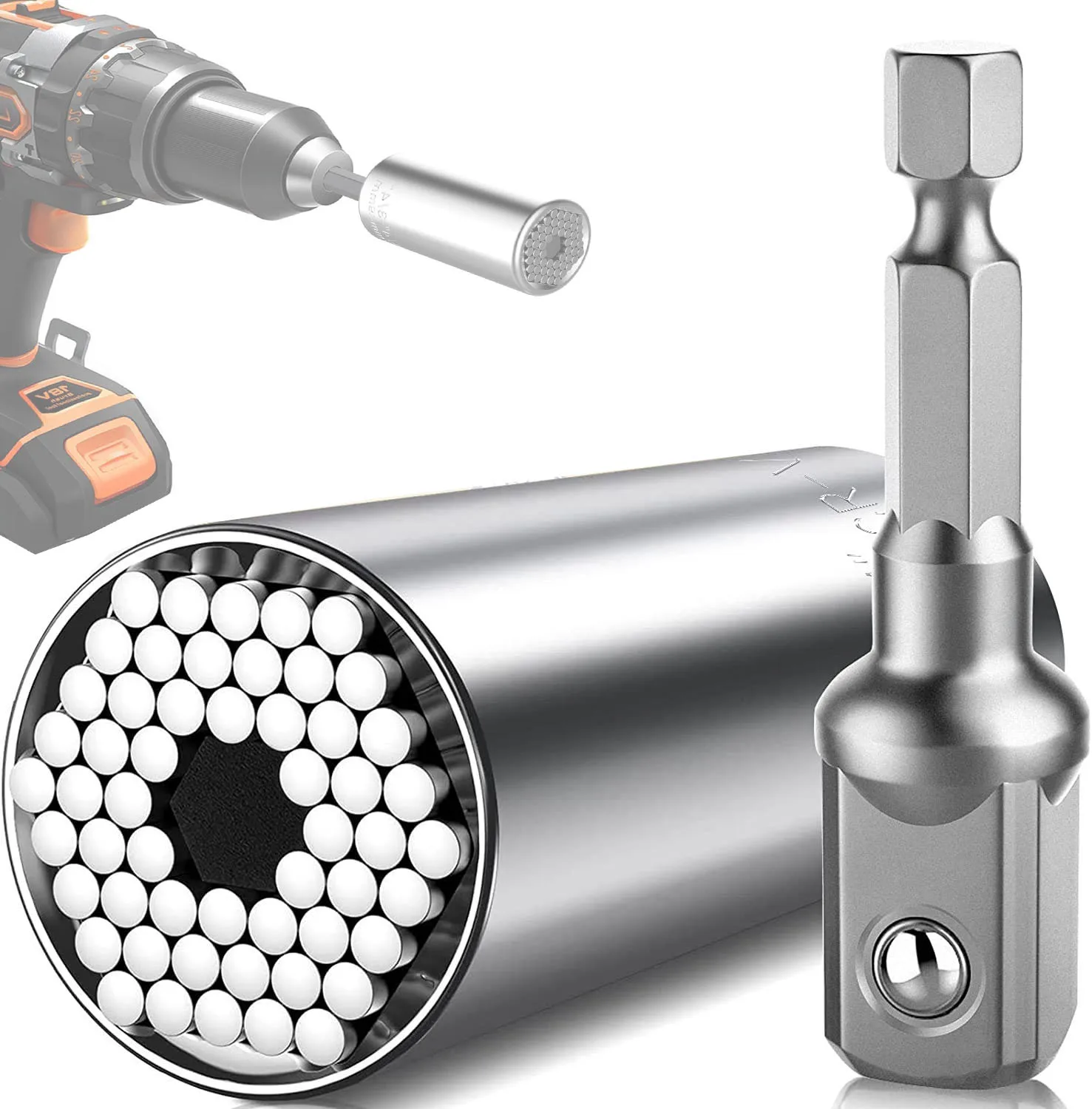 Universal-Socket-Set-7-19mm-Multi-Function-Ratchet-Wrench-Power-Drill ...